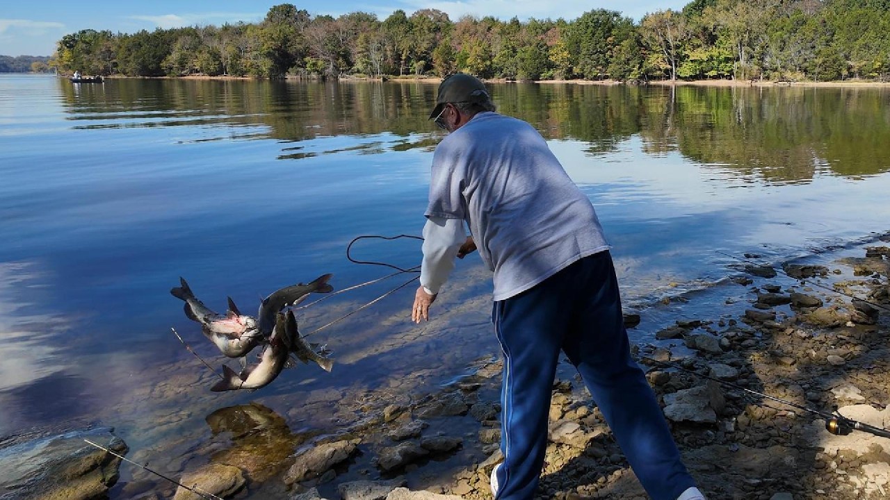 One Hour Challenge to Catch the Biggest Catfish at Percy Priest Lake ...