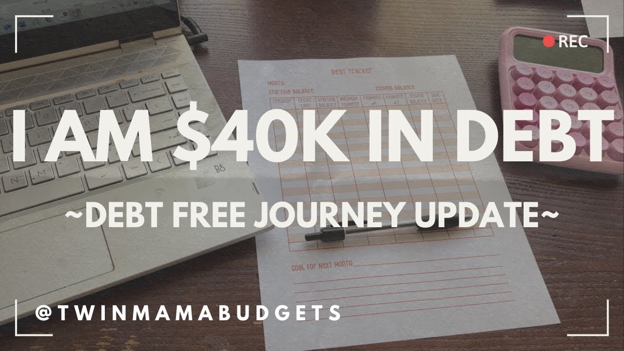 I Am $40K in Debt😭 | Debt Free Journey | Tracking $40K of Debt | Debt ...