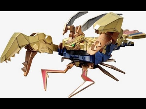 Ebi Origami - Samurai Sentai Shinkenger - YouTube