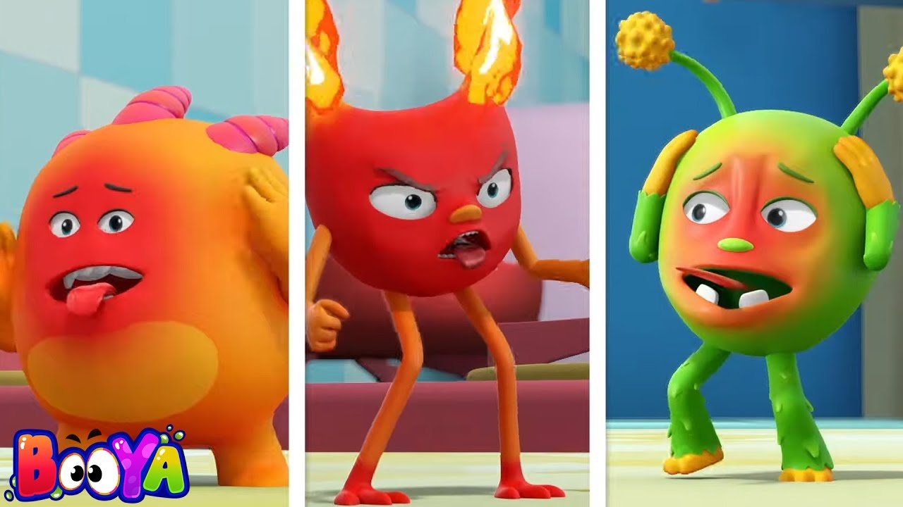 Booya - Занадто гарячий для обробки Веселий мультик для дітей і більше ...