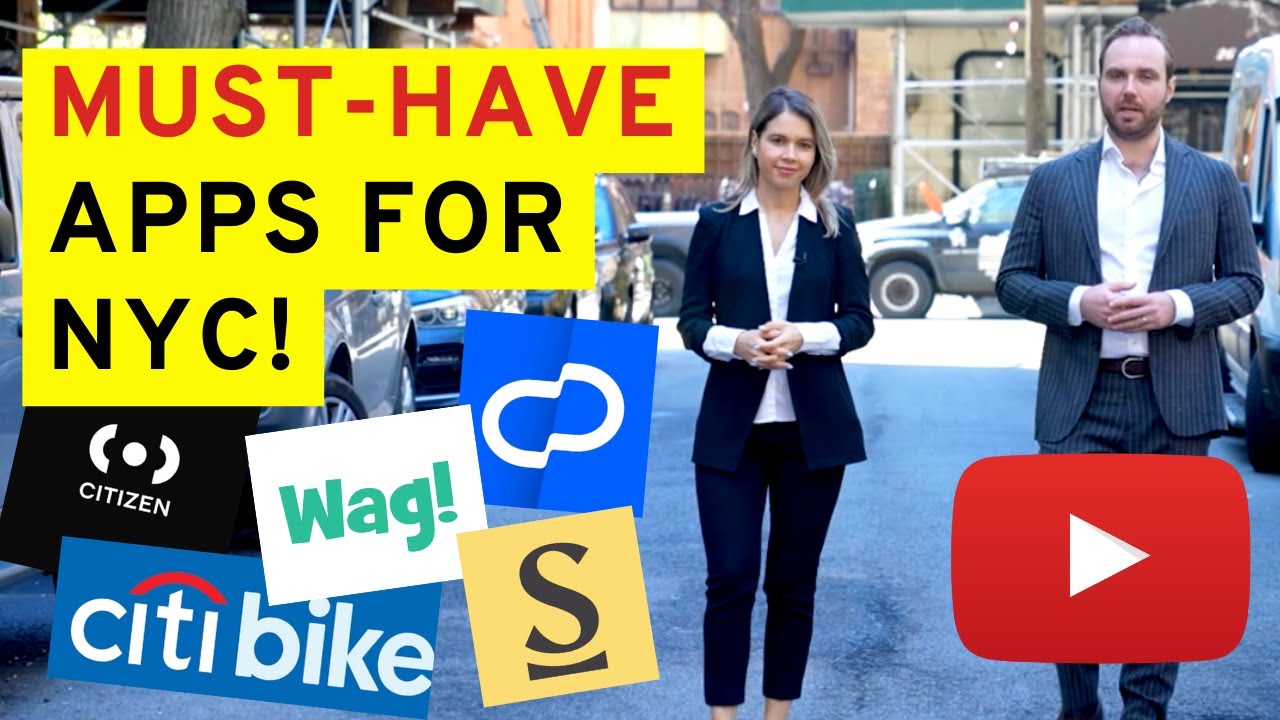 NY Guide | MUST-HAVE Apps For NYC! - YouTube