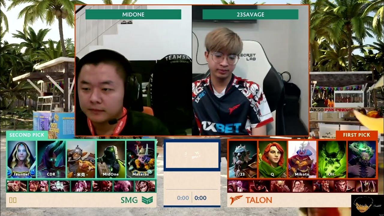 (Dota2) Talon Esports Vs Team SMG - Game 2 Highlights (DPC SEA 2023 Tour 3: Division I) - YouTube