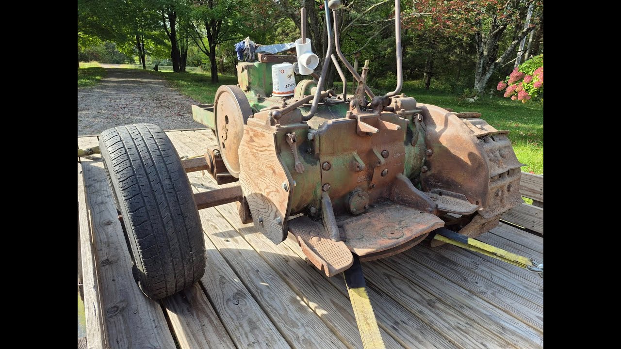 Saving A 1946 John Deere BO Lindeman Crawler S# 335850 Part 1: This Is ...