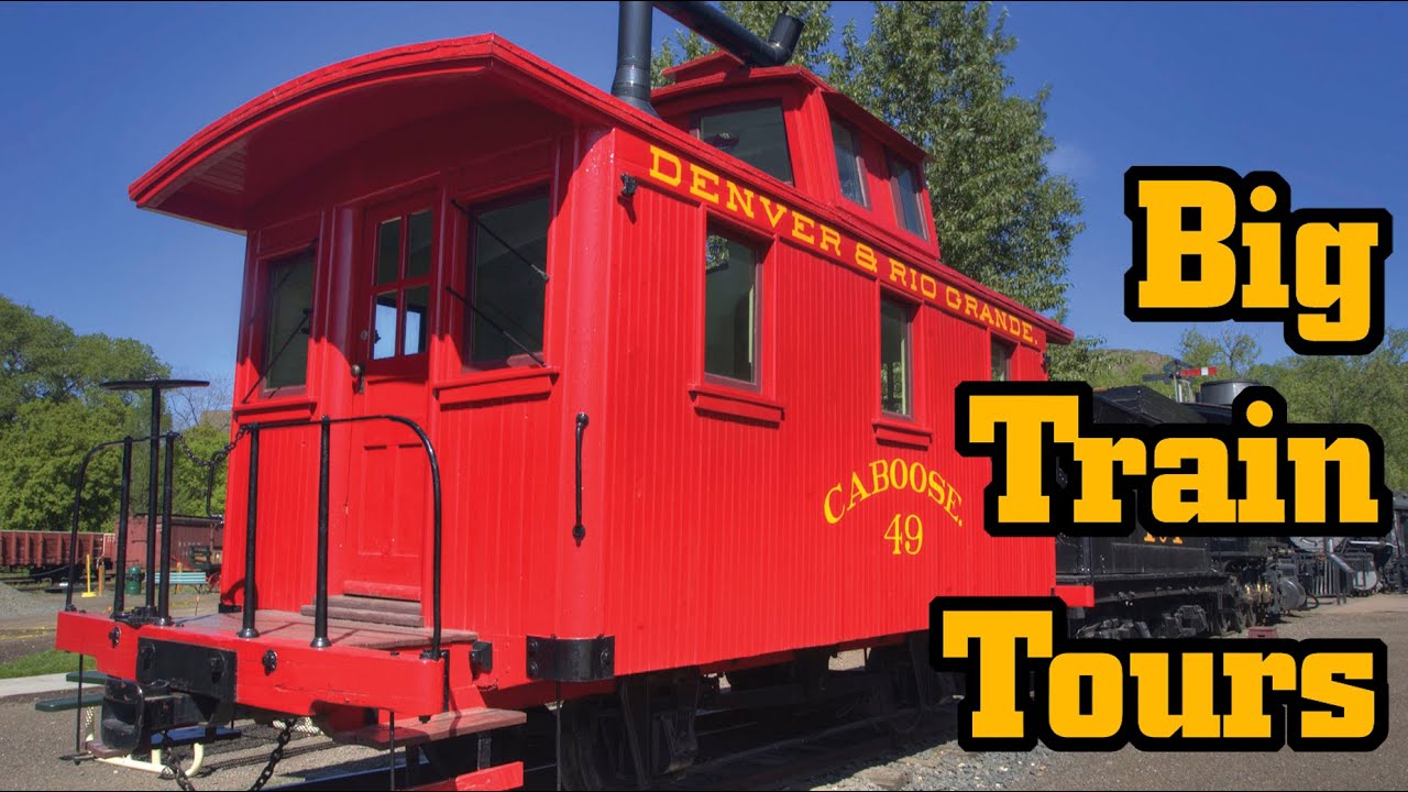 Big Train Tours: Denver & Rio Grande Caboose No. 49 - YouTube