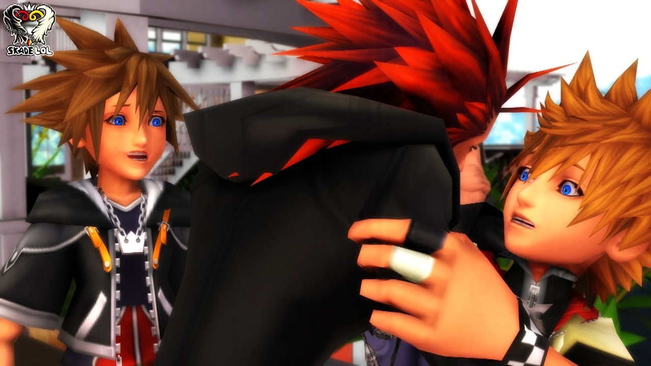 【MMD KH】 AkuRoku - Awkward Hellos [+MOTION DL] | Kingdom Hearts - YouTube