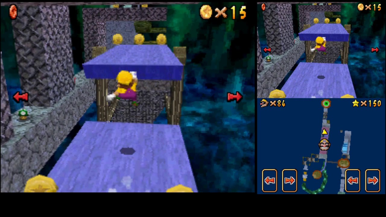[SM64DS] Bowser in the Dark World Switch Star 42.87 Wario - YouTube