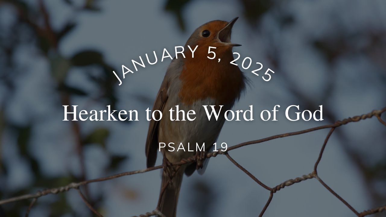 Hearken to the Word of God | January 1, 2025 - YouTube