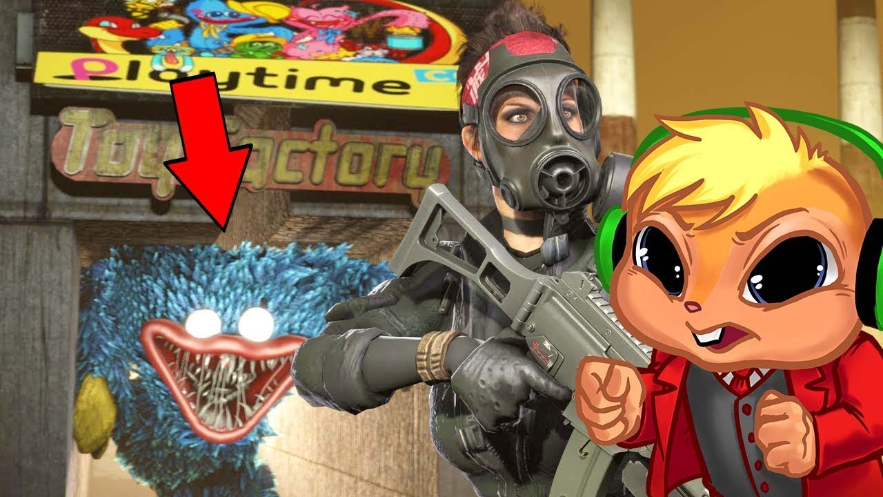 Chipmunk REACTS to POPPY PLAYTIME The Movie (SCARY) - YouTube