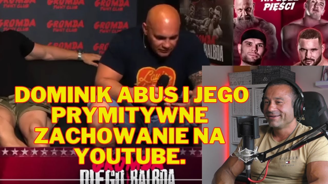 DOMINIK ABUS I JEGO PRYMITYWNE ZACHOWANIE NA YOUTUBE. - YouTube