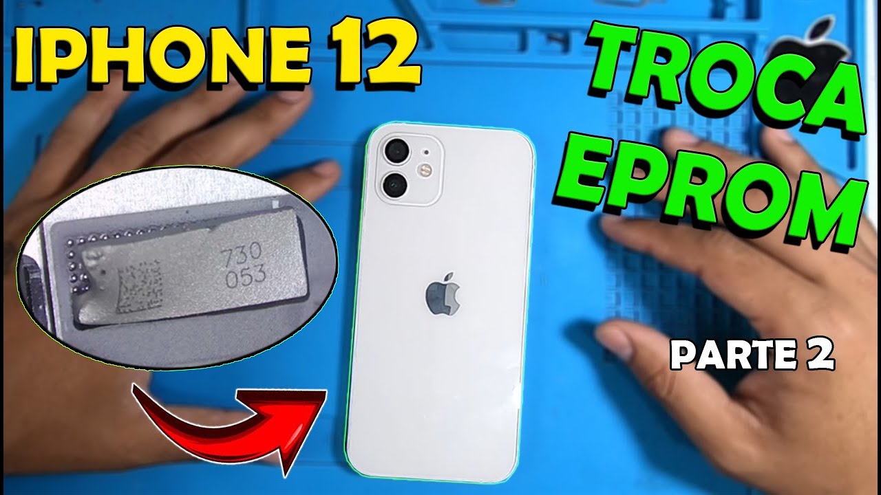 IPHONE 12 COMO TROCAR A EPROM DA TELA, TROCA DO C I SEM MENSAGEM DE ...