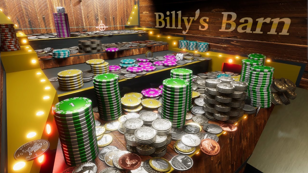 Billy's Barn DIY Coin Pusher Machine - YouTube