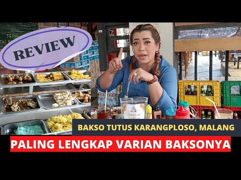 REVIEW : Bakso Tutus Karangploso Malang, Nikmat dan Paling Lengkap Varian Baksonya.