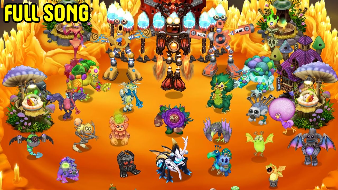 Fire Haven Full Song 4.5 + Epic Wubbox (My Singing Monsters) - YouTube
