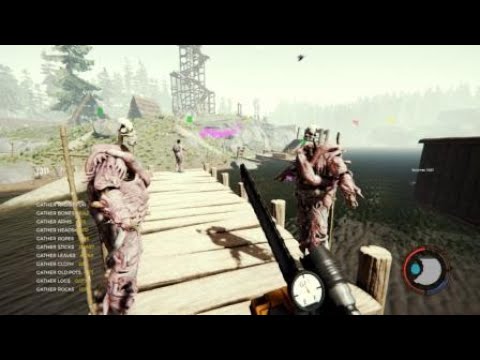 The Forest: Another Monster Throwing The Large Raft In To The Air - YouTube