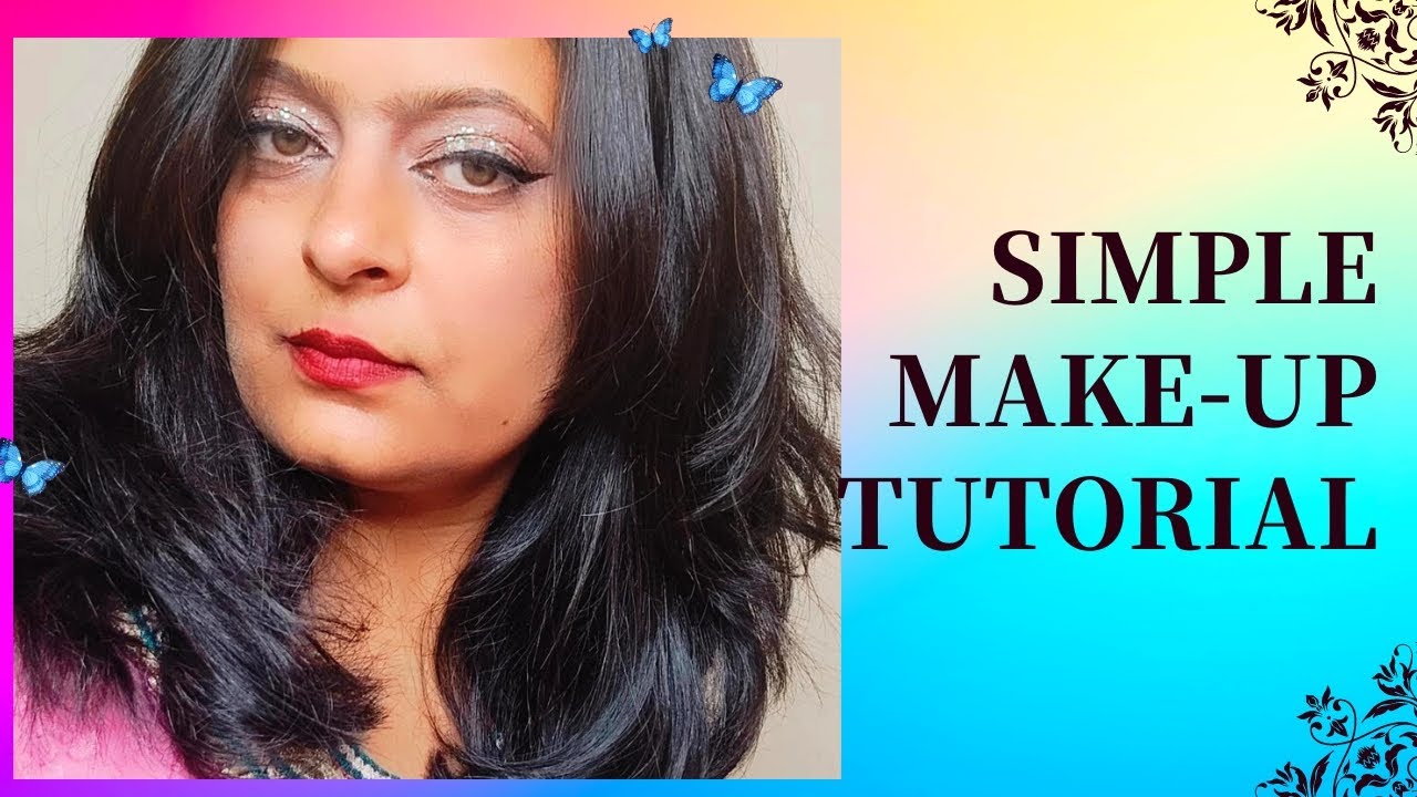Simple Eye makeup tutorial | ghar par makeup kare pese bachaye || @blakebeautie - YouTube