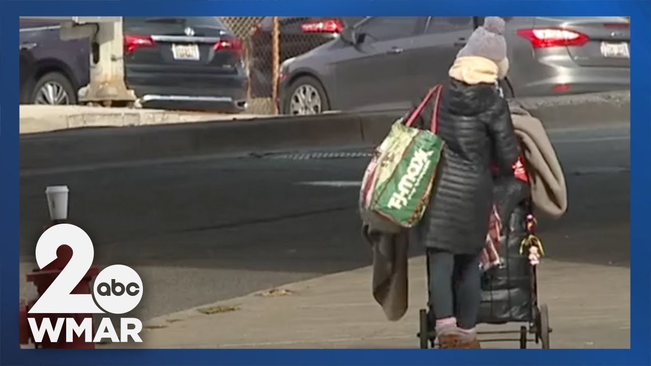 A glimpse into what homelessness looks like in Baltimore City - YouTube