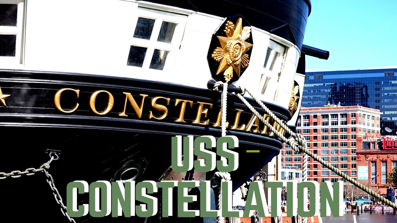 USS Constellation tour - Baltimore Inner Harbor - Historic Ships - YouTube