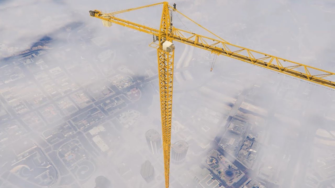 Tallest Crane in GTA V || GTA V MODS - YouTube