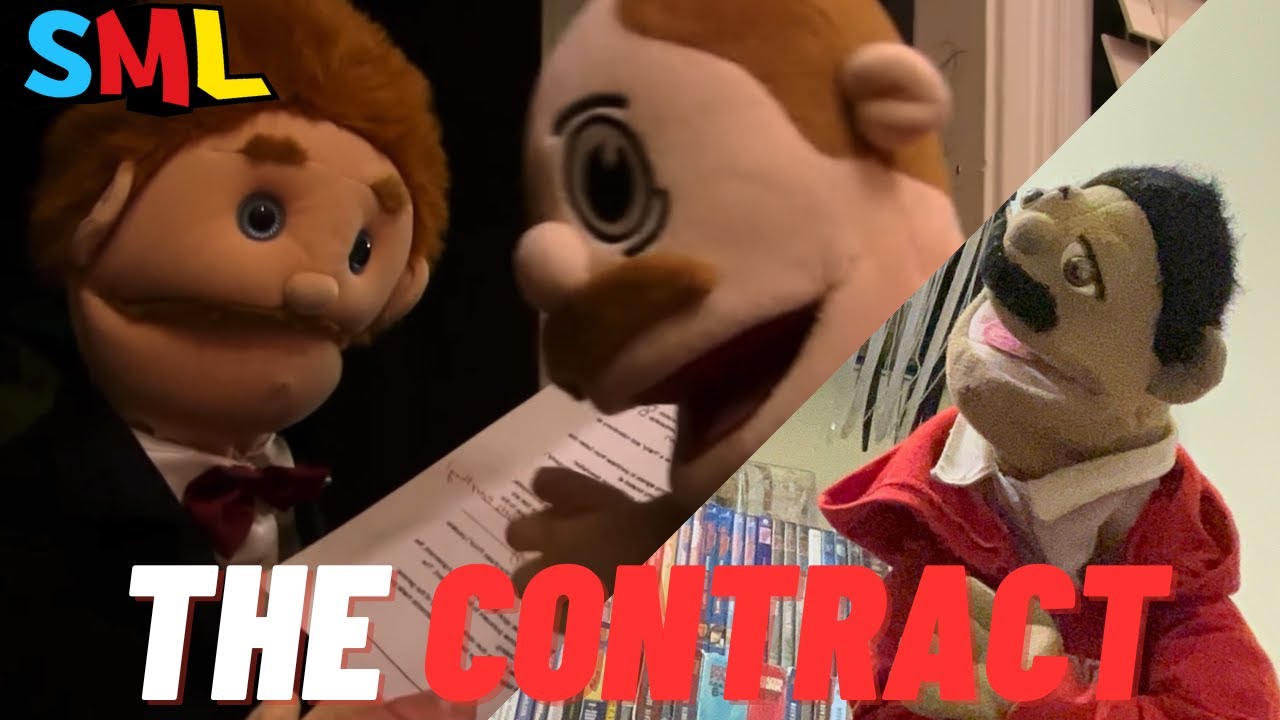 SML Movie: The Contract Reaction (Puppet Reaction) - YouTube
