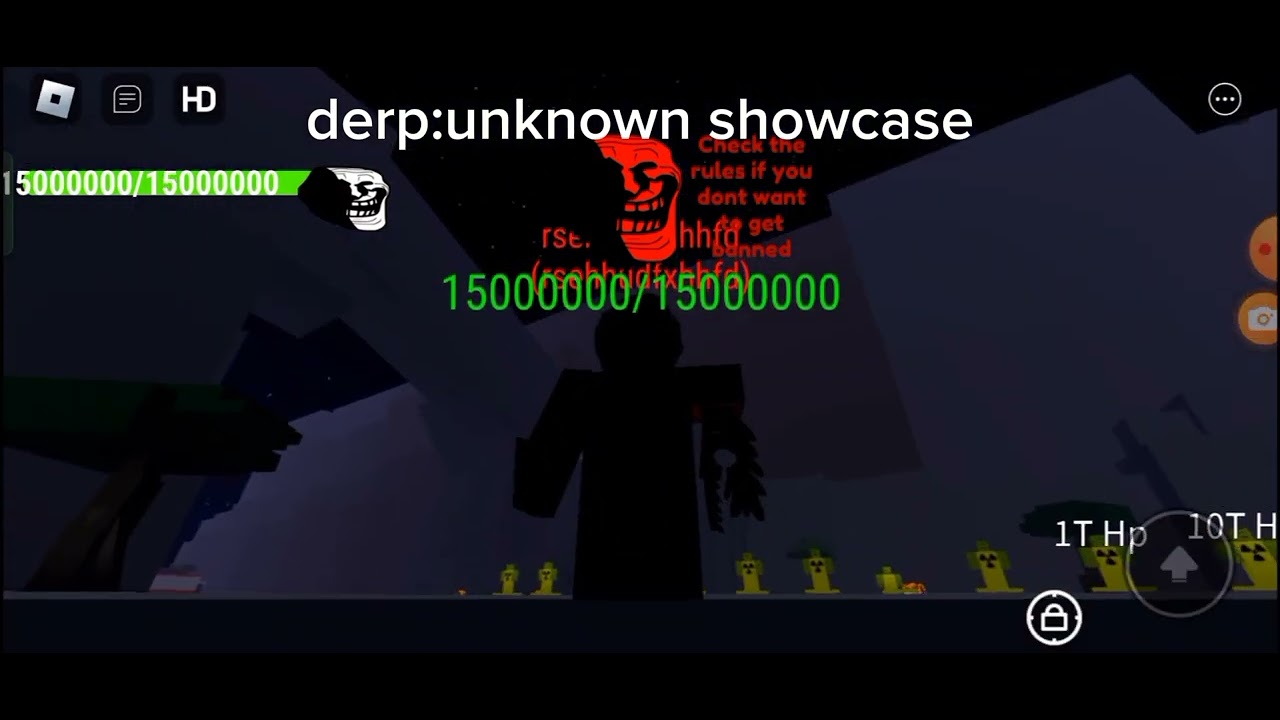 derp:unknown showcase+how to get(unfamiliar universe incident) - YouTube