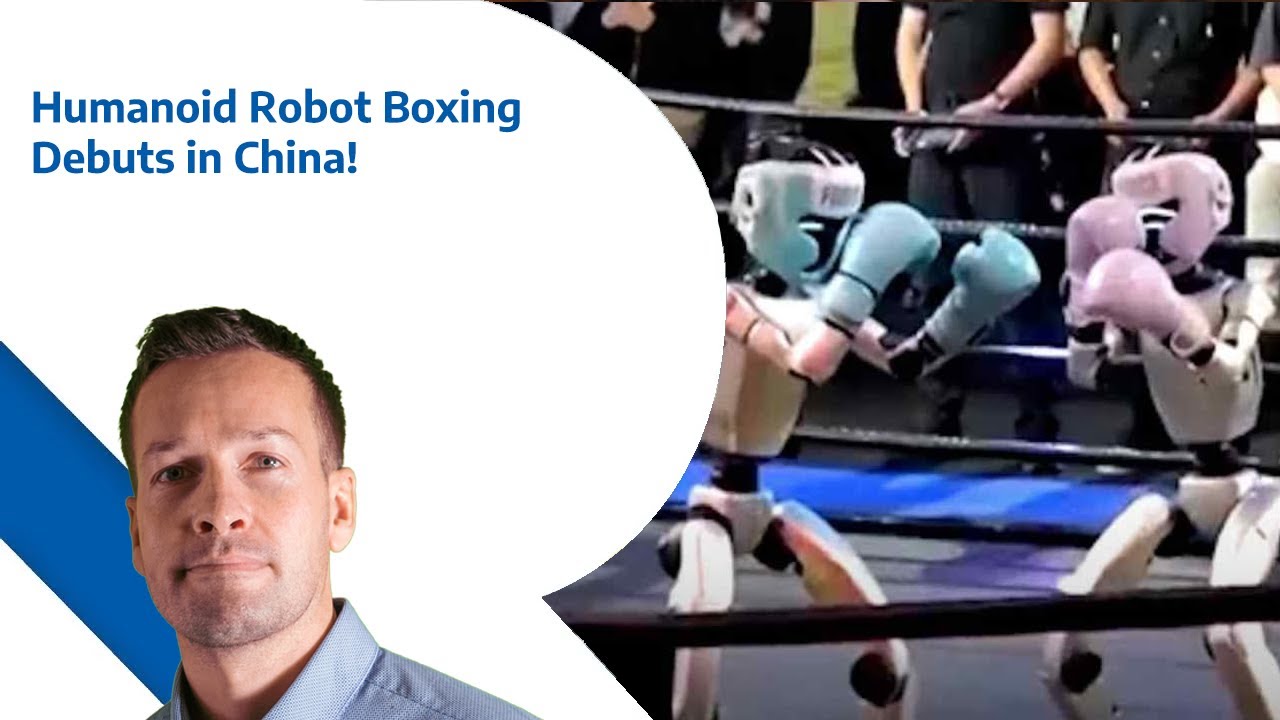 Humanoid Robot Boxing Debuts in China - YouTube
