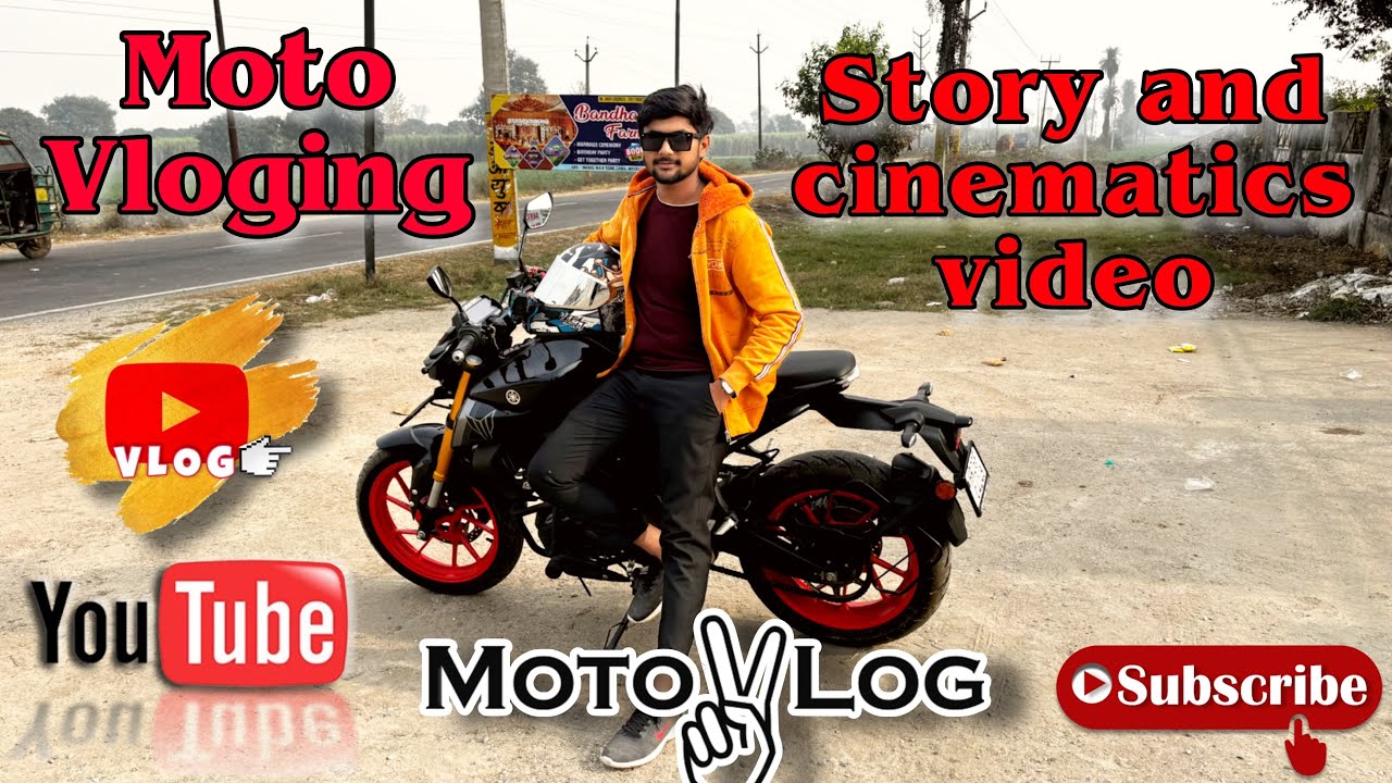 How to grow a moto vlog in story and cinematics video ! - YouTube