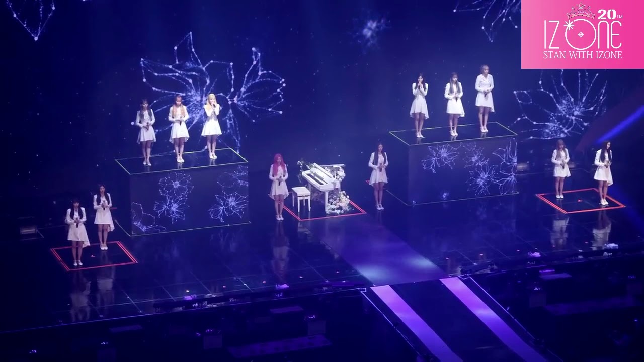 IZONE 아이즈원 1st Concert EYES ON ME in Seoul - Dear my Friends - YouTube