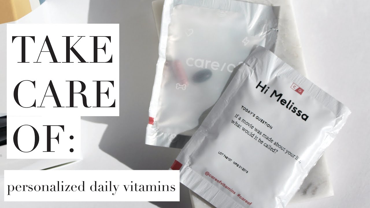 Take Care Of | Personalized Vitamins & Supplements - YouTube
