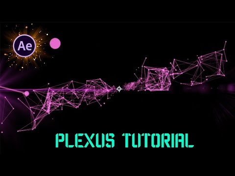 After Effect Tutorial | Plexus AE Tutorial - YouTube