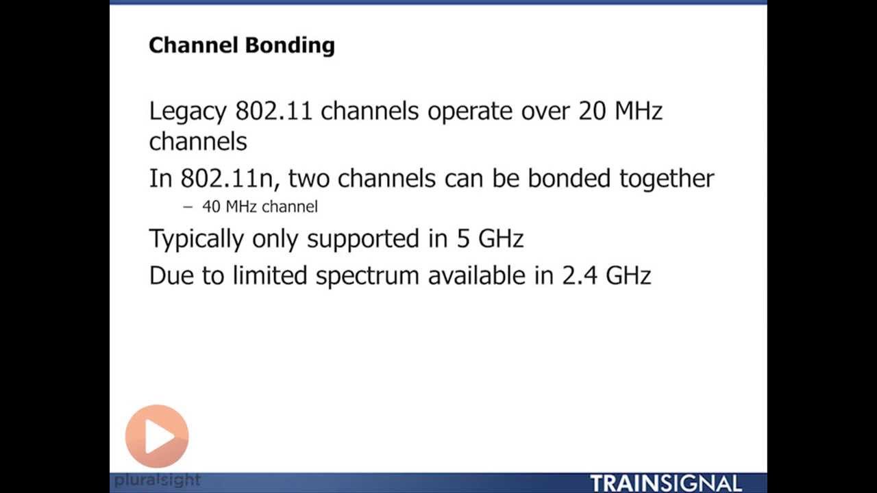 Channel Bonding 4 - YouTube