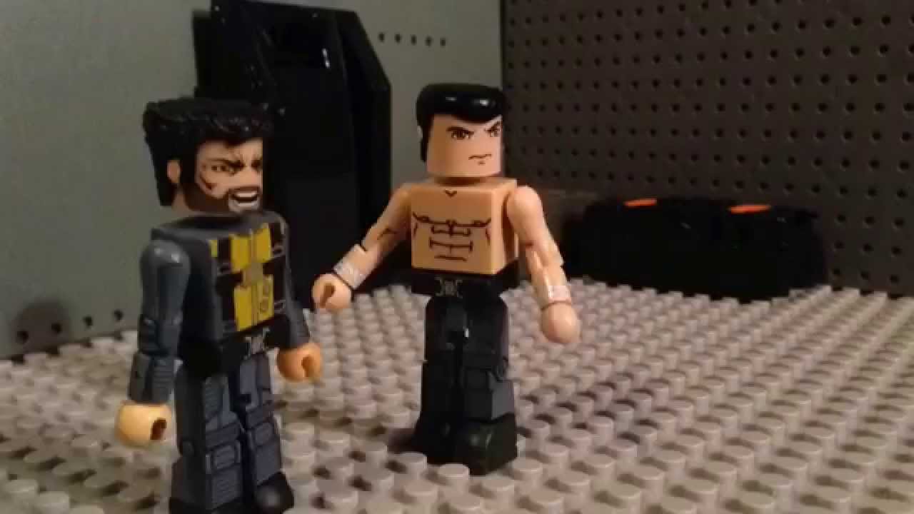 X-men days of future past minimates stopmotion lego - YouTube