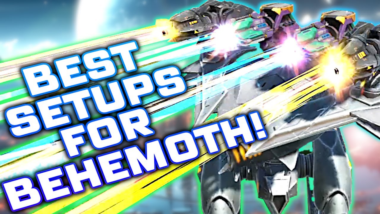 Best Weapon Setups for BEHEMOTH | War Robots - Pro Tips - YouTube
