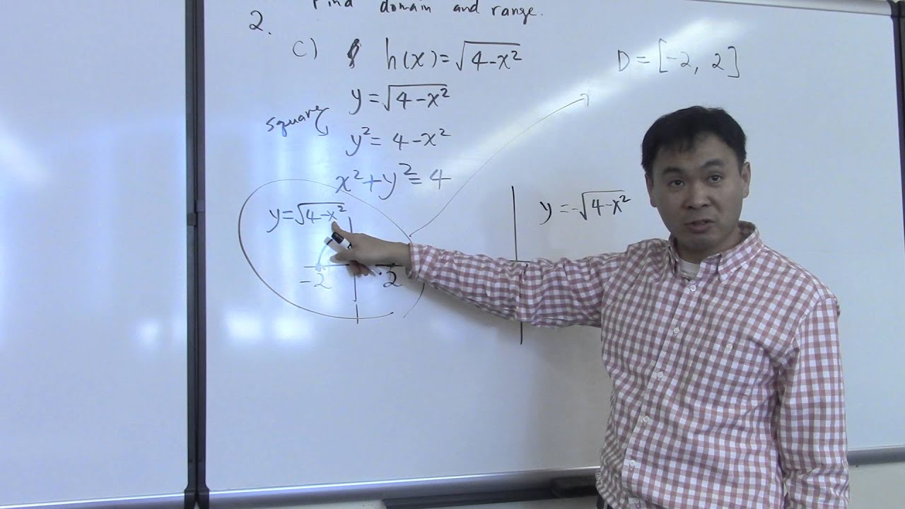 Finding Domain and Range 2 - YouTube