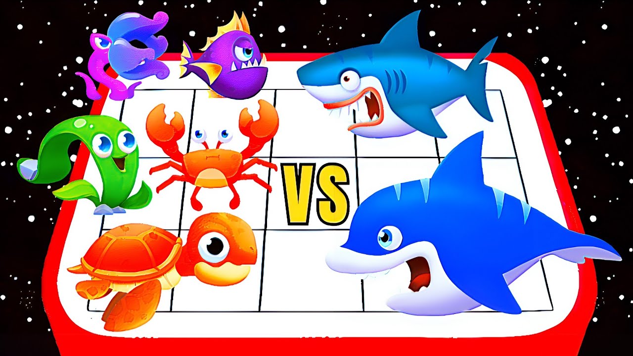 MERGE FISH VS PLANTS BATTLE - Merge Fish Monster Battle, New Episode ...