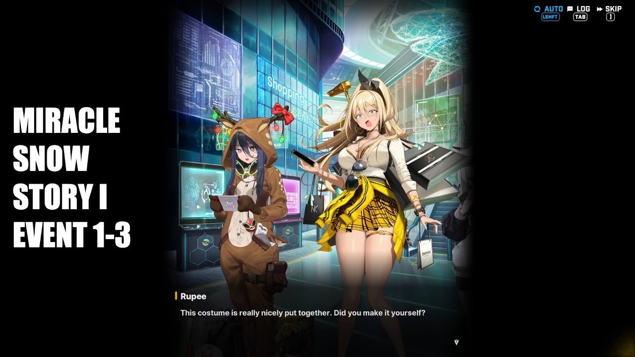 GODDESS OF VICTORY: NIKKE | Miracle Snow: Story I: Event 1-3: Operation ...