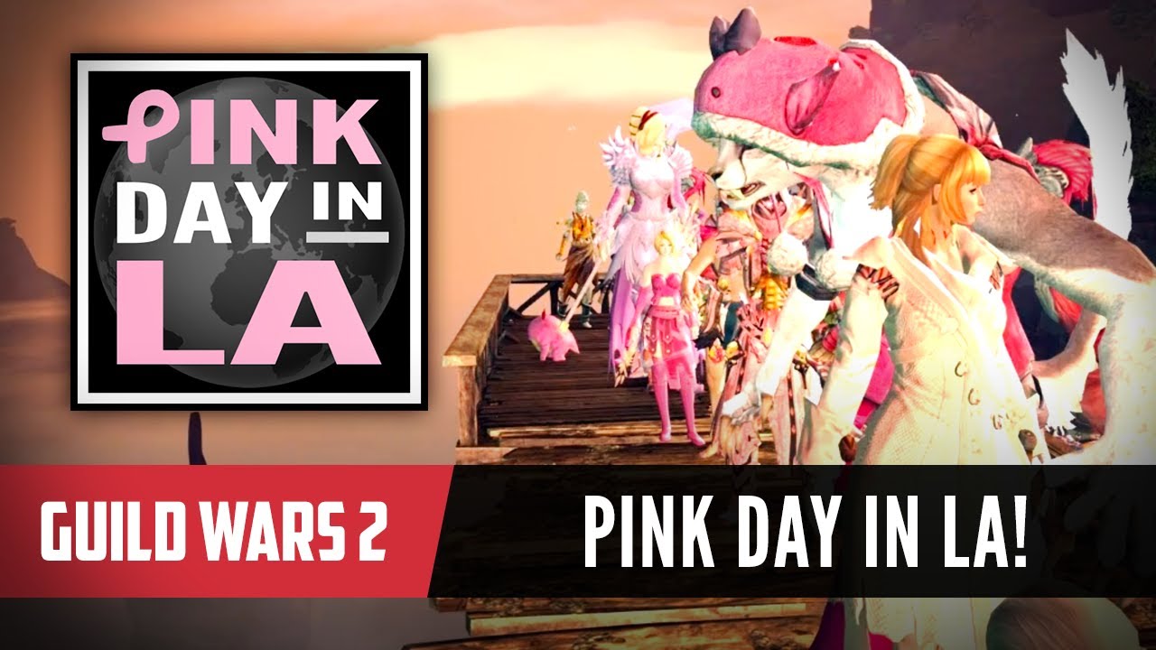 Pink Day In LA: Guild Wars 2 - YouTube