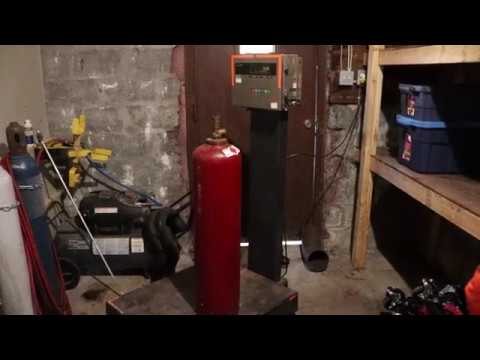 How To Determine Acetylene Bottle Fill - YouTube