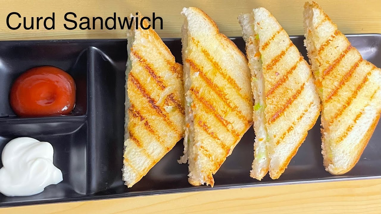 Curd Sandwich | Healthy and tasty | दही सैंडविच | House kitchen Recipes ...
