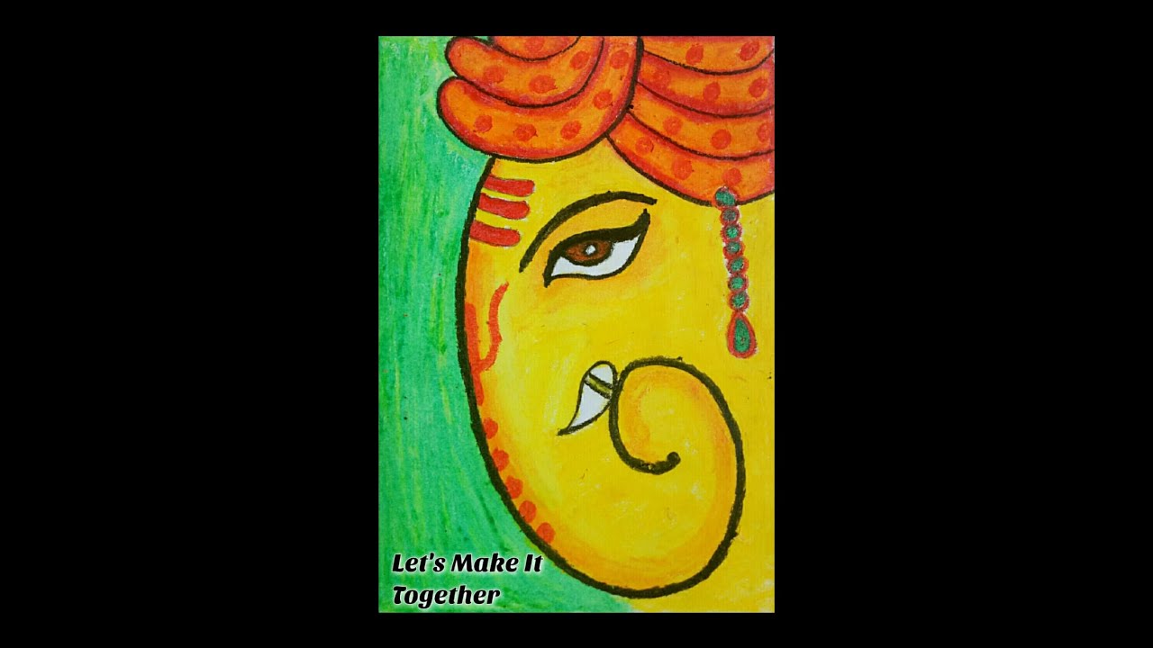 How to draw shree ganesh easy way step by step #HowtoDraw#ShreeGanesha ...