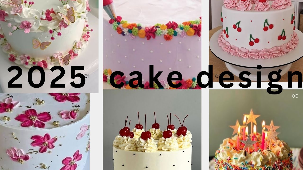 latest cake design 202 5|birthday cake design |cake design ideas|new ...