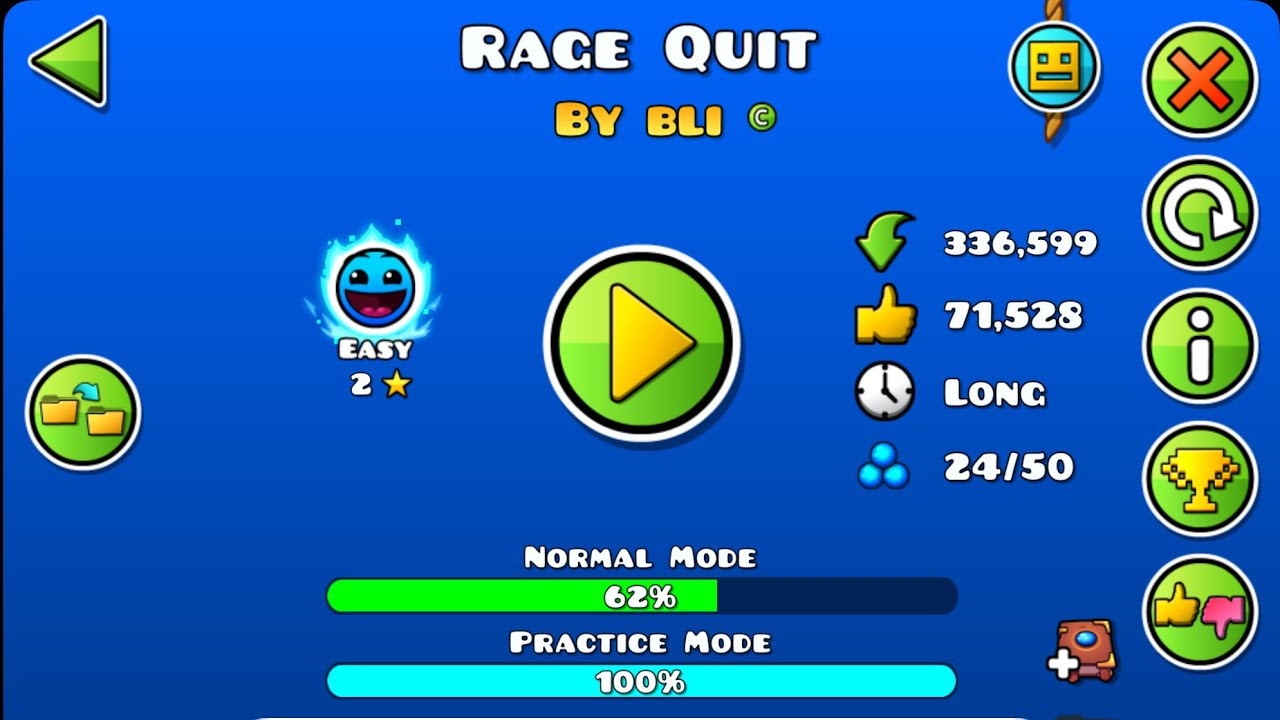 bli just uploaded the FIRST 2⭐️ MYTHIC (GD 2.206) - YouTube