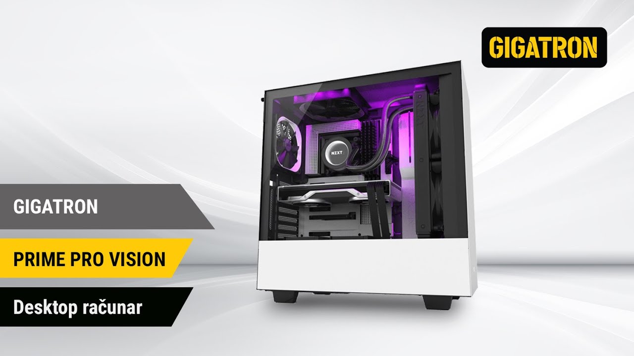 Računar za gaming i kreiranje sadržaja - Gigatron Prime Pro Vision ...