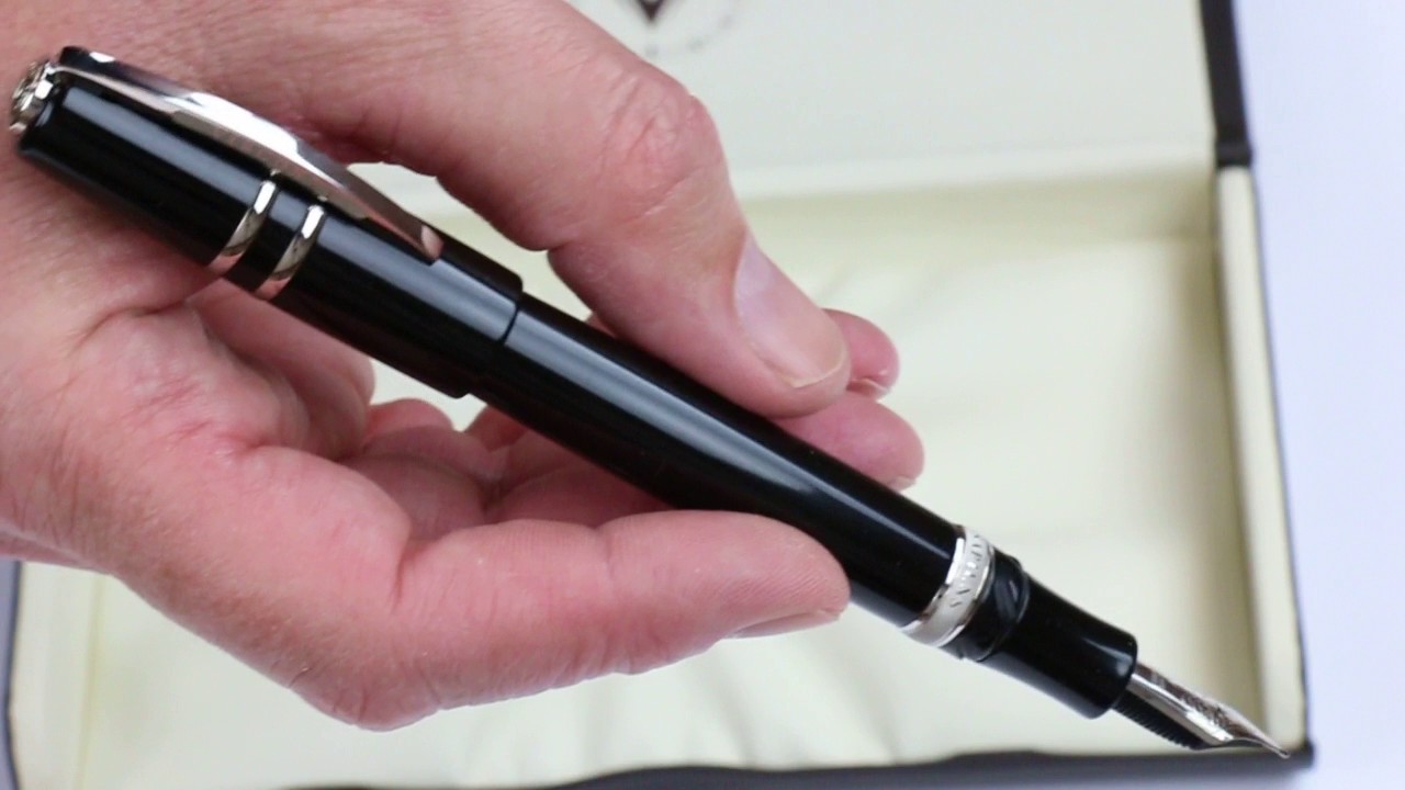 Visconti Homo Sapiens Elegance Fountain Pen - YouTube