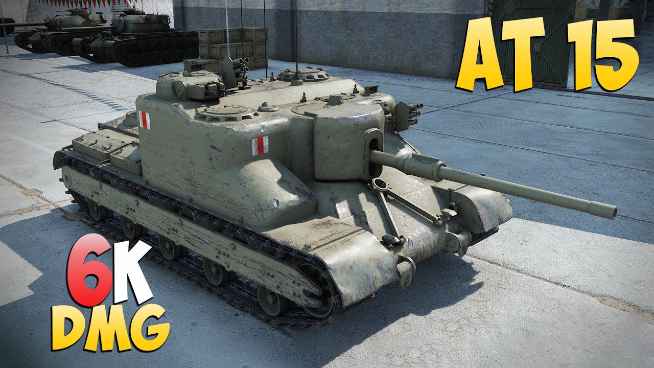 AT 15 - 8 Kills 6K DMG - Simple! - World Of Tanks - YouTube