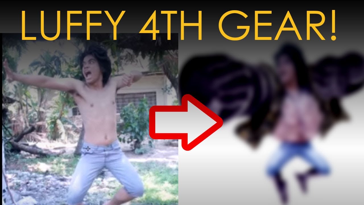Luffy's 4th gear in real life - YouTube