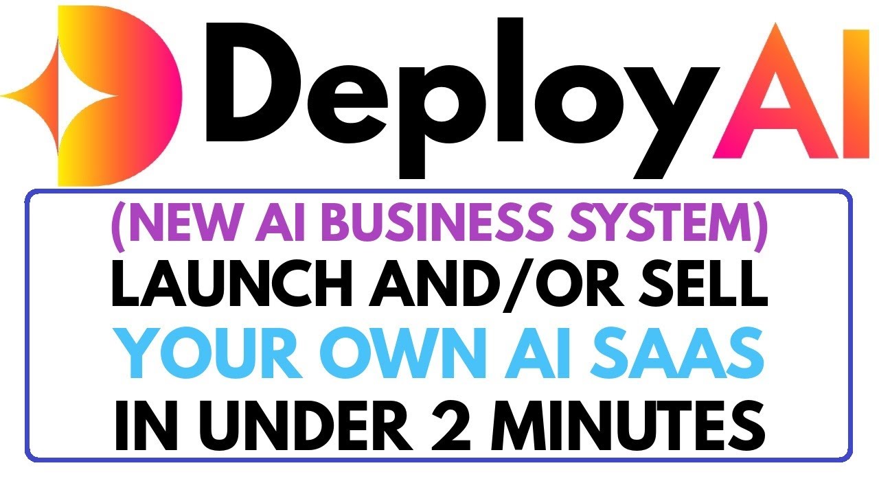 Deploy AI Review Demo Bonus - New AI SaaS Business System - YouTube