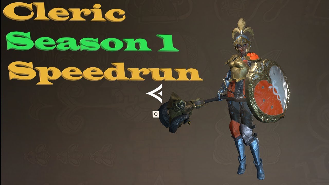 Live* Season 1 Warlander / 4 minute Victory / PC-M&K gameplay / Cleric ...