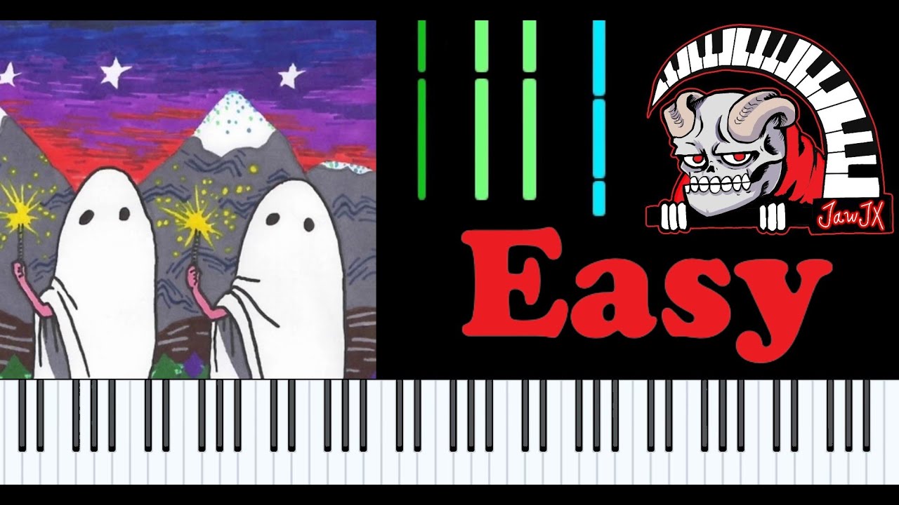 Cavetown - " Devil Town " Piano Synthesia ( improved ) - YouTube