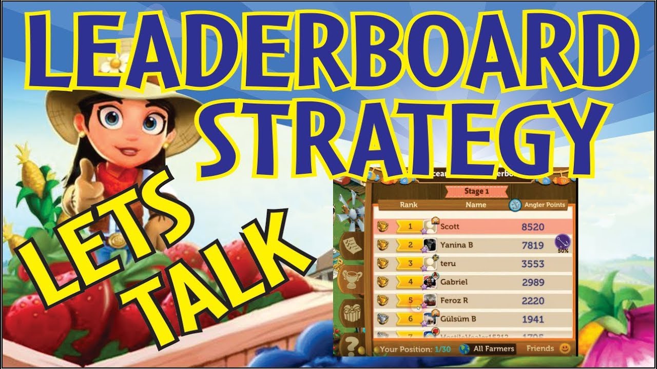 Farmville 2 Country Escape Leader Board - YouTube