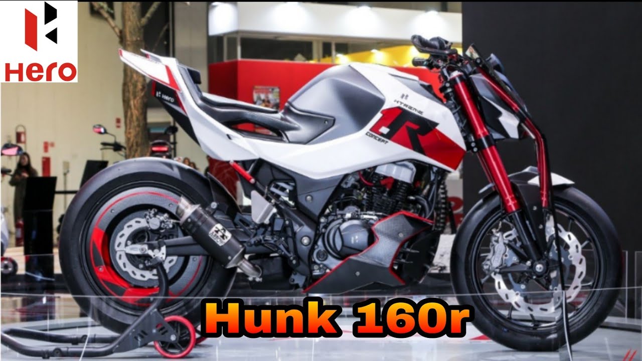 Héro hunk 160r (prototipo). Así iba a ser ésta motocicleta antes de su ...